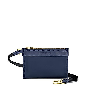 Gnome & Bow - Three Musketeers Dryna Medium Crossbody Sling Handbag Detachable Pouch (Leather) (Blue)