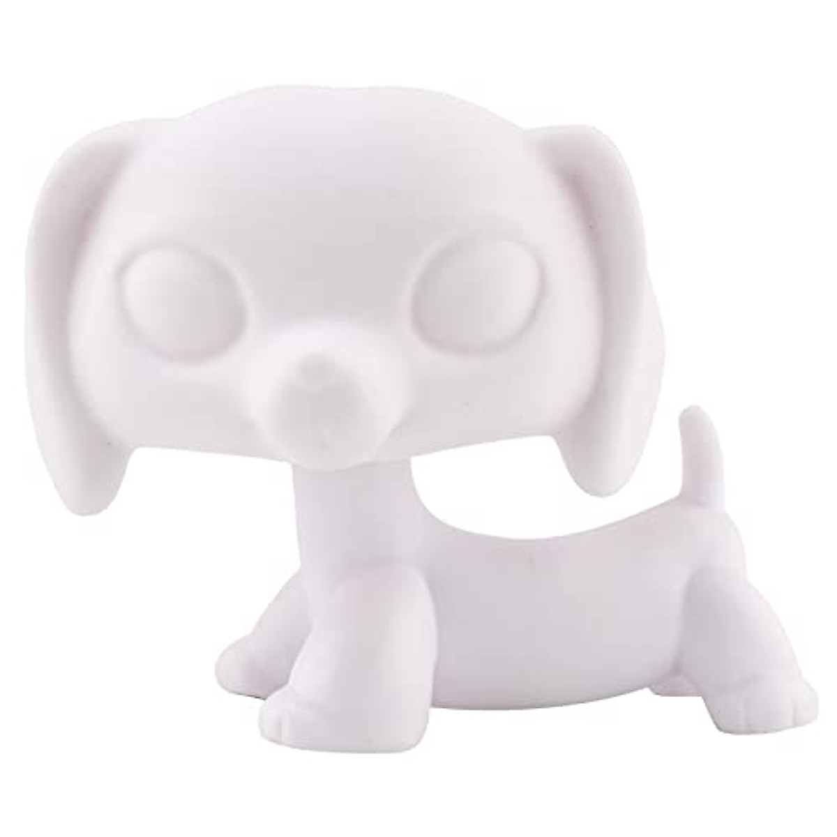 Custom lps White Bases, 30pcs DIY lps White Molds for lps DIY Figure, lps Figure Bases Collie Cat Dachshund Great Dane Dog Cocker Sapniel with lps Accessories Random 7pcs