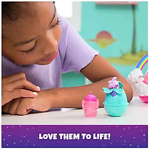 Hatchimals Alive, Neon Rainbow Spring Basket Toy (Styles May Vary), 3 Self-Hatching Easter Eggs, Fun Gift & Kids Toys for Girls & Boys Ages 3 and up