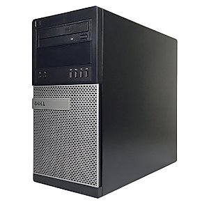 Dell Optiplex 7020 Tower Desktop PC, Intel Quad Core I7-4790 up to 4.0GHz, 8G DDR3, 1T SSD, DVD, WiFi, BT, DP, VGA, Windows 10 Pro 64 Bit-Multi-Language Supports English/Spanish/French(Renewed)