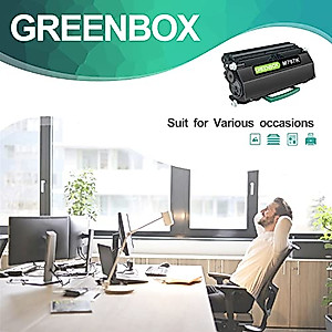 GREENBOX Remanufactured M797K Toner Cartridge Replacement for Dell M797K for 2230D 2230 Printers (1 Pack, Black, High Yield 3,500 Pages)