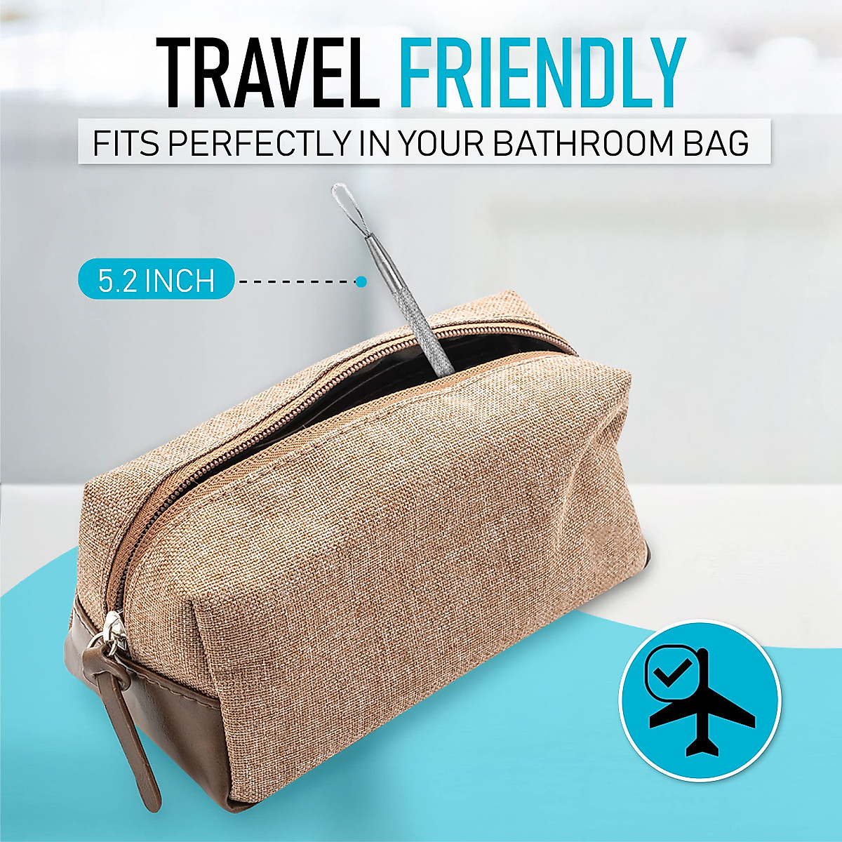 Hula Home Blackhead Remover Pimple Extractor Popper Tool Acne Comedone Blackhead, Blemish, Whitehead Popping, Zit Removing for Nose Face, 304 - Stainless Steel