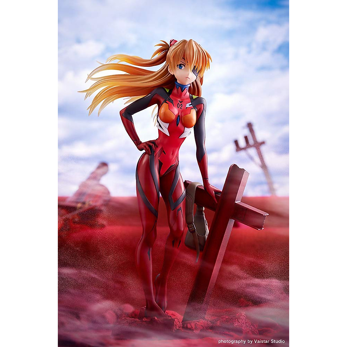 Kotobukiya Evangelion 3.0: Asuka Shikinami Langley PVC Statue, Multicolor