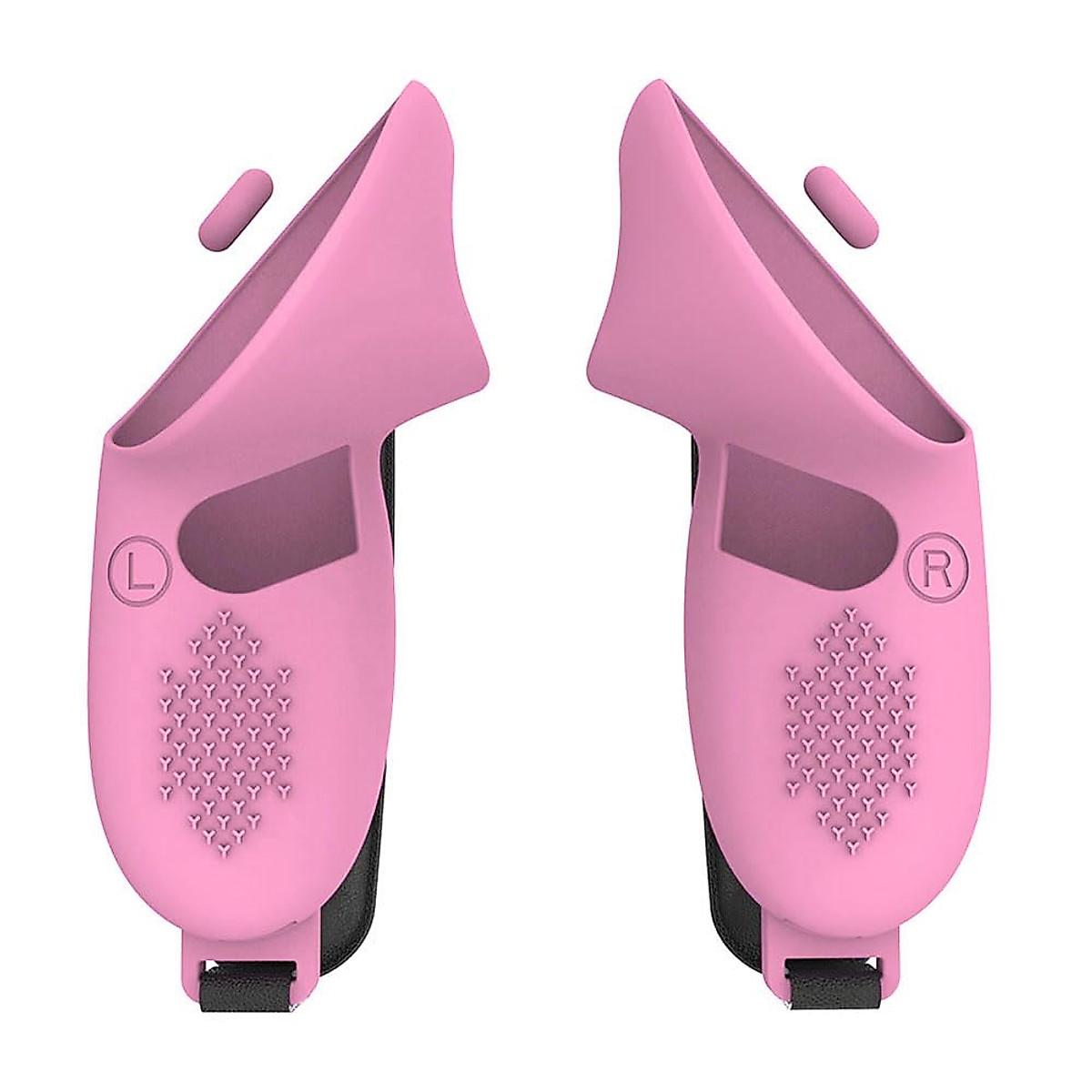 7pcs VR Accessories Set for Meta Quest 3, VR Accessories Protective Cover Includes VR Face Cover,Controller Grips,Headset Cover, Lens Protector, Quest 3 Shell Cover, (Pink)