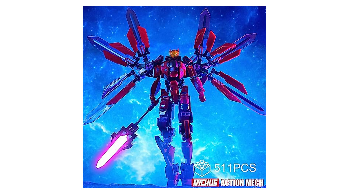Athena Battle Angel Mech Model Set - 511PCS Action Figure