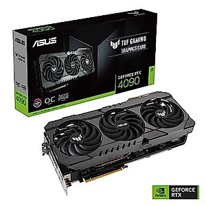 ASUS TUF Gaming GeForce RTX™ 4090 OG OC Edition Gaming Graphics Card (PCIe 4.0, 24GB GDDR6X, DLSS 3, HDMI 2.1, DisplayPort 1.4a)