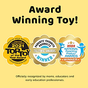 Teddy tunez Baby Toys Musical Toy Interactive Development Educational Kids Music Station Rattle Teething Safety Easy Hold Grab Sing Sensory (5 Lullaby Theme Songs Ver.)