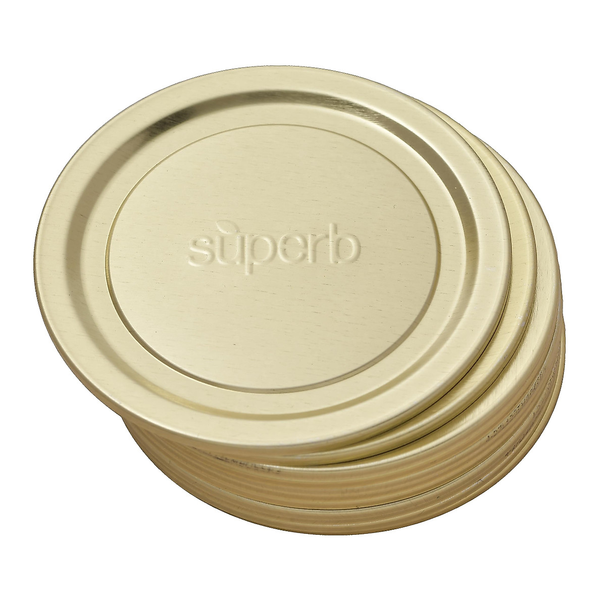 Superb Wide Mouth Mason Jar Canning Lids – Made in the USA (2 Boxes - 12 Lids Each)