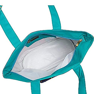 Laurel Burch LB5561 Shoulder Tote Blossoming Pups, 19" x 6" x 15"