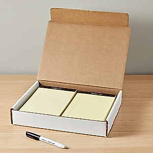 Amazon Basics Mailer Shipping Box, 50 Pack, White, 12 x 9 x 2.25 inches