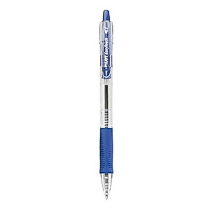 PILOT EasyTouch Refillable & Retractable Ballpoint Pens, Medium Point, Blue Ink, 12-Pack (32221)