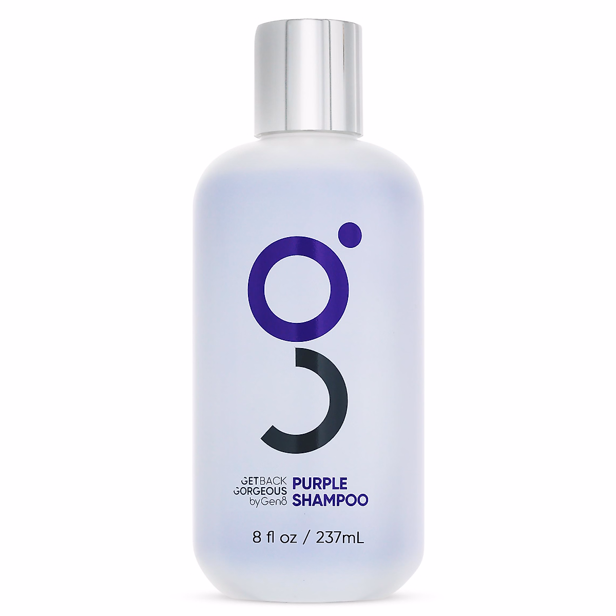 GBG Purple Shampoo for Blonde Hair - Hair Toner for Silver, Grey & Blonde, Instantly Conditions Brassy Hair - Celebrity Stylist Purple Toning Shampoo for Soft, Shiny & Silky Hair for Women & Men, 8 Oz