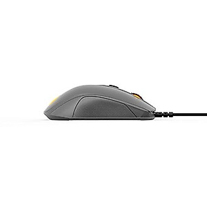 SteelSeries Rival 110 Gaming Mouse - 7,200 CPI TrueMove1 Optical Sensor - Lightweight Design - RGB Lighting - Slate Grey