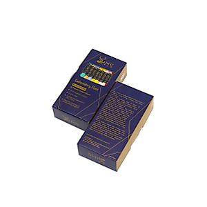 UMC STAG Pack of 50 Popular Colours Premium Embroidery Thread | 100% Egyptian Cotton Premium Skeins | Cross Stitch Embroidery Floss | Oeko TEX Certified Stranded Cotton | Ideal for Arts & Crafts