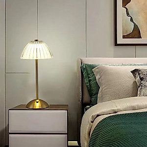 Creative Retro led bar Table lamp, Mushroom lamp, Crystal Bedside lamp, Rechargeable Desktop Night Light, Girls Wedding Decoration