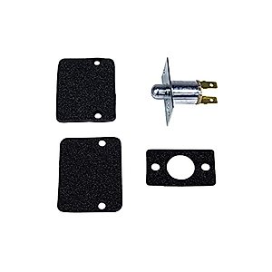 Lippert Components Kwikee Electric Step Replacement Plate Plunger Door Switch for 5th Wheel RVs, Travel Trailers and Motorhomes