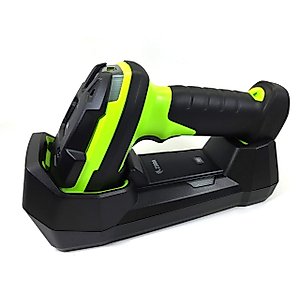 Zebra LI3678-SR Ultra-Rugged Cordless 1D Barcode Scanner Kit | FIPS | Includes Cradle, Power Supply & USB Cord | Vibration Motor (Renewed)