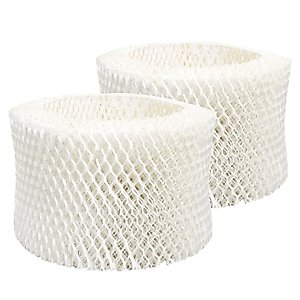Hasmx 2-Pack Replacement Humidifier Wicks Filter for Vicks WF2 WF-2 V3100 V3500N V3600 V3800 V3900, Honeywell HCM-350 Series HCM-630 HCM-650 HCM-710 HCM-1000, Sunbeam 1118 1119 1120,Kaz 302 Humidifier