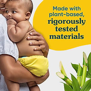 Charlie Banana Baby Disposable Cloth Diaper Liners and Baby Wipes, Unscented, 100-Pack