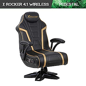 X Rocker Trident Pedestal Gaming Chair SE Pro Video Gaming Lounging Pedestal Chair Bundle