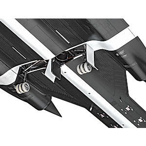 Revell Level 5 Model Kit Lockheed SR-71A Blackbird Stealth Aircraft The World's Fastest Stealth Jet 1/48 Scale Model