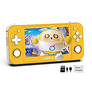 RG505 Video Game Handheld Game Console Have Android 12 System and Unisoc Tiger T618 CPU, Compatible with Google Play Store