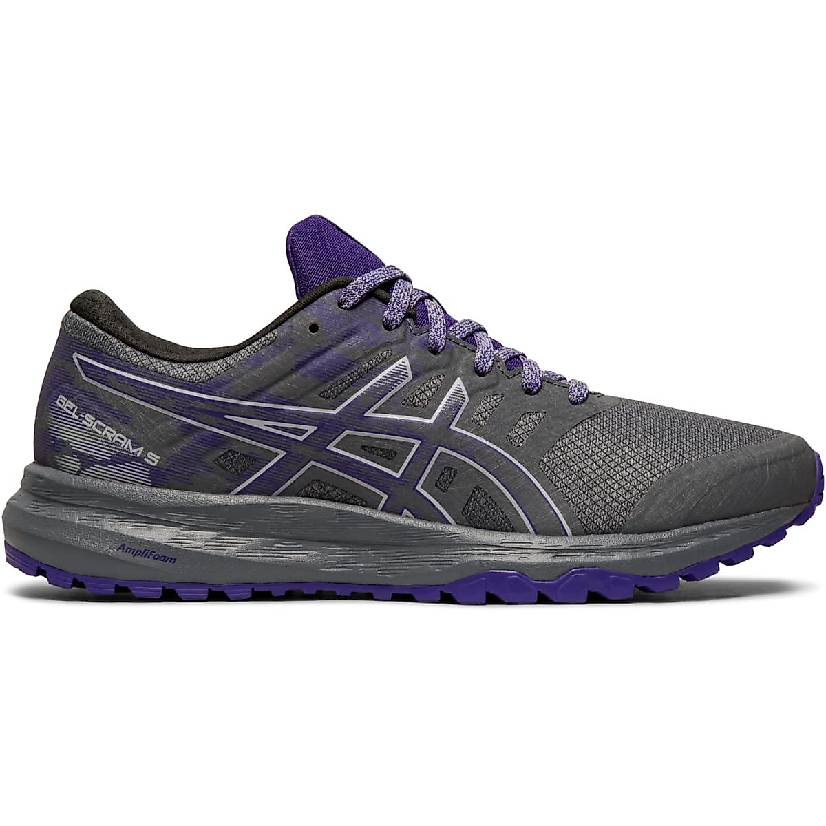 ASICS Women's Gel-Scram 5 Trail Running Shoes, 8.5, Metropolis/Gentry Purple