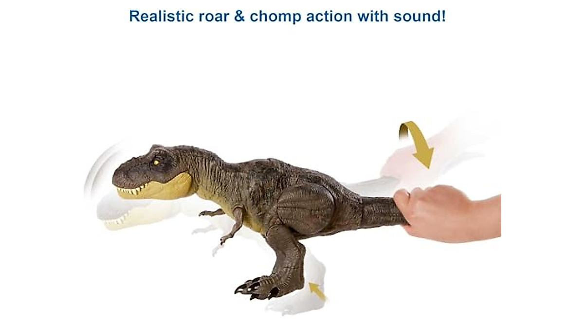 Jurassic World Tyrannosaurus Rex Action Figure - Stomp 'n Escape Toy