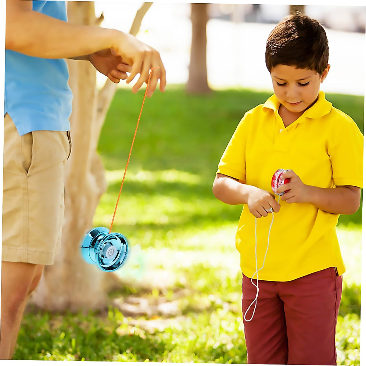 TOYANDONA 1 Set Small Yo-yo Balls Metal Yo-yo Balls Yoyo for Beginner Lovely Yo-yo Balls Yo-yos for Beginner Metal