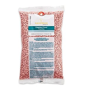 HARD WAX BEADS, HAIR REMOVAL, NO-STRIPS-NEEDED, MINERAL PINK TITANIUM 28.22 OZ, 800G - PREMIUM/MADE IN ITALY