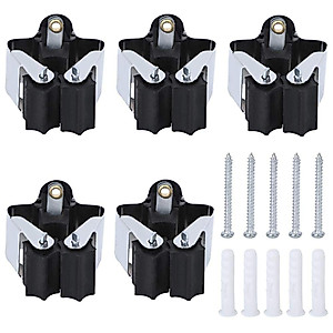 Storage Clip, Mop Broom Holder Wall Mounted, Clips Hangers Broom Storage Rack Hooks, Tool Organizer&Hanger for Hardware Tool Industrial Supplies Kitchen Garage Bathroom Garden etc