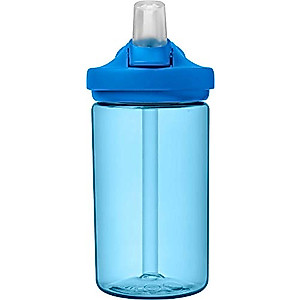 CamelBak Eddy+ Kids BPA-Free Water Bottle with Straw, 14oz, True Blue (2282401040)