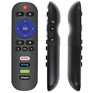 VINABTY Remote Control Replacement fit for TCL Roku Smart 4K TV 40S325 43S325 49S325 32S327 43S405 49S405 55S405 65S405 55US5800 48FS3750 50FS3800 55FS3750 43FP110 49FP110 2017 2018 2019 Model 50S425