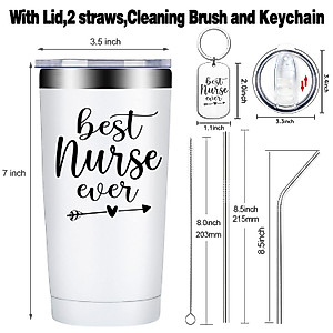 Fufandi Best Nurse Gifts for Women - Nurse Appreciation Gifts - Funny Nurses Day Gifts for Nurse, Doctors, Assistant - Nursing Graduation Birthday Gift - Tumbler Cup 20oz