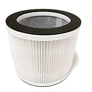 Nispira True HEPA Filter Replacement Compatible with Rigoglioso Air Purifier GL-2109 GL2109. 1 Pack