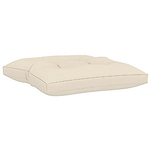 imasay Floor Pallet Cushion 23.6"x24"x3.9" Cream