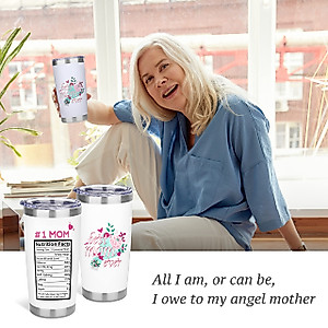 DOMICARE 20oz Tumbler with Lid Stainless Steel Tumblers Bulk, Double Wall Vacuum Insulated Coffee Travel Mug Powder Coated Tumbler (White/3D, 1)