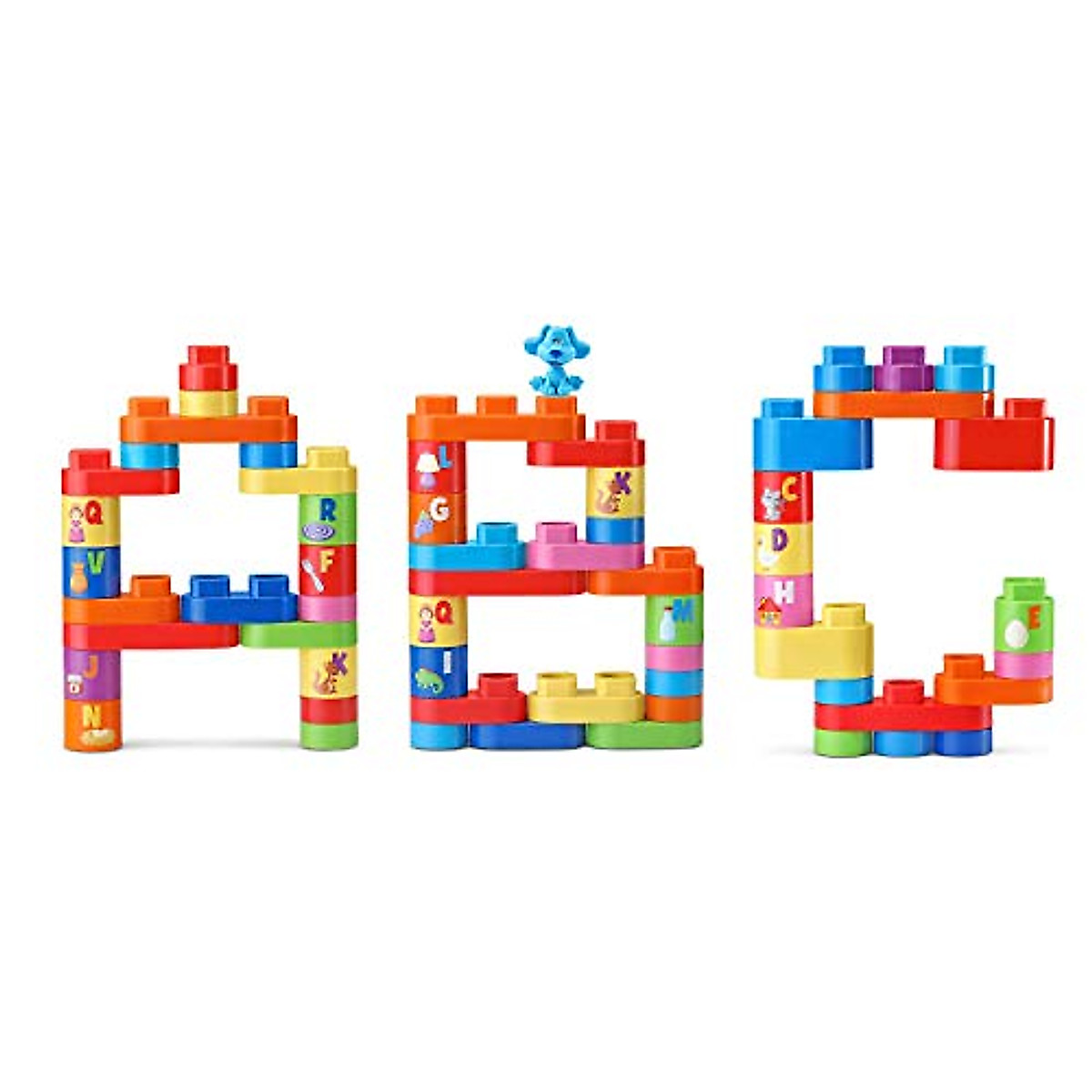 LeapFrog LeapBuilders Blue's Clues and You! 81-Piece Jumbo Blocks Box