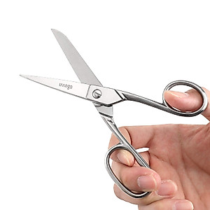 LIVINGO 6'' Professional Forged Fabric Scissors, Precision Tailor Small Scissors Heavy Duty, Sharp Stainless steel Sewing Shears for Crafting Supplies