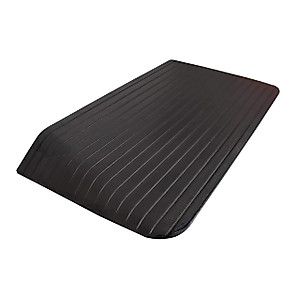 RK Safety RK-RTR05 Rise Solid Rubber Power Wheelchair Scooter Threshold Ramp (1 pcs, 35'' x 18'' x 3'')