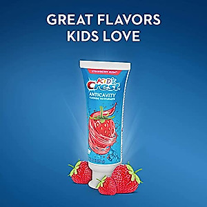 Crest Toothpaste 4.2 Ounce Kids Strawberry Rush (Pack of 6)