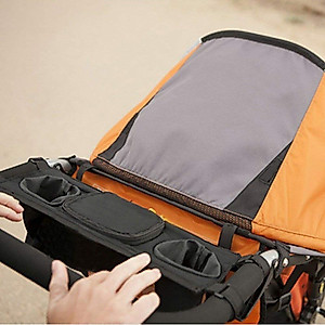 Ucity Stroller Safe Console Tray Cup Holder Buggy Pocket Organizer for Stroller, Wheelchair, Rollator, Walker