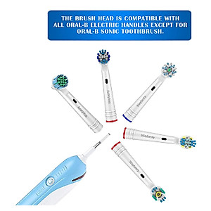 Brush Heads Replacement Compatiable for Oral b Barun,Electric Toothbrush Heads with Dupont Bristles Contain Precision,Floss,Cross,3D Clean Compatible with Oral-B 7000/Pro 1000/9600/ 5000/3000/8000