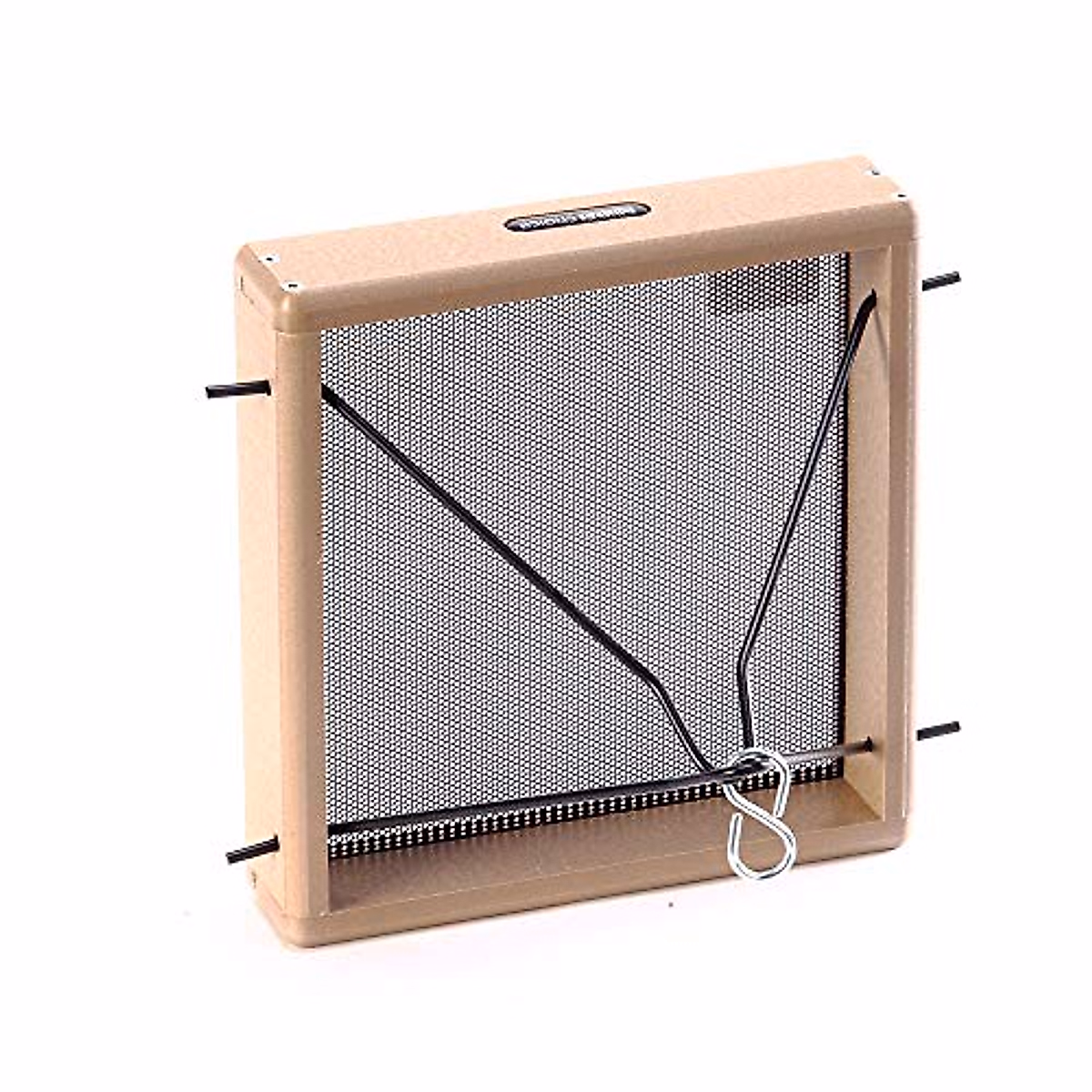 Birds Choice SNHPF125 Hanging Tray, Recycled Hanging Feeder w/ Collapsible Steel Hanging Rods, Small