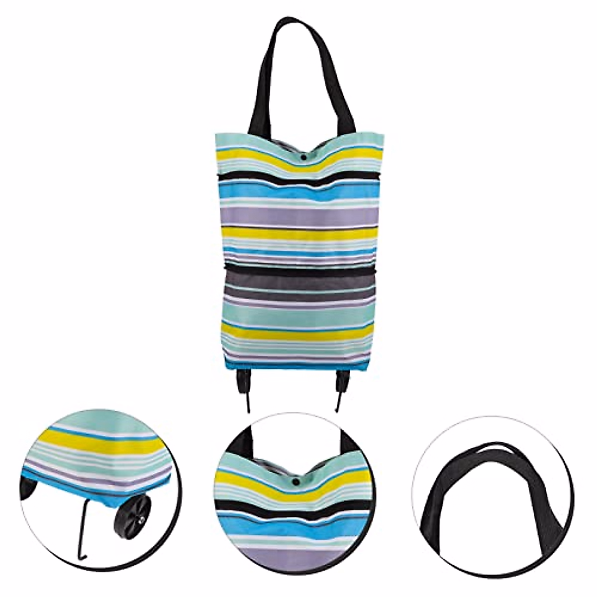 ULTECHNOVO Suitcase Oxford Cloth Shopping Telescopic