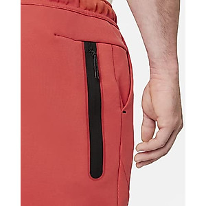 Nike Sportswear Men's Tech Fleece Joggers Pants (Lobster/Black, Medium)