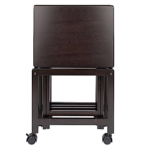 Winsome Wood Allen TV Table, Coffee, 19"W x 14.5"D x 25.9"H