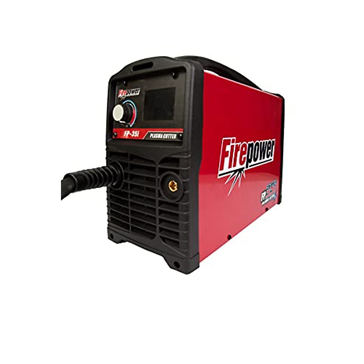 FIREPOWER 1445-1935 35i Portable Plasma Cutter for Steel, Stainless Steel, Brass, Aluminum, 2.8" Color LCD Panel, Torch Trigger 2T/4T Function, Grate/Plate Cutting, 5/8" Max Cut, 35 Amps, 208/230 VAC