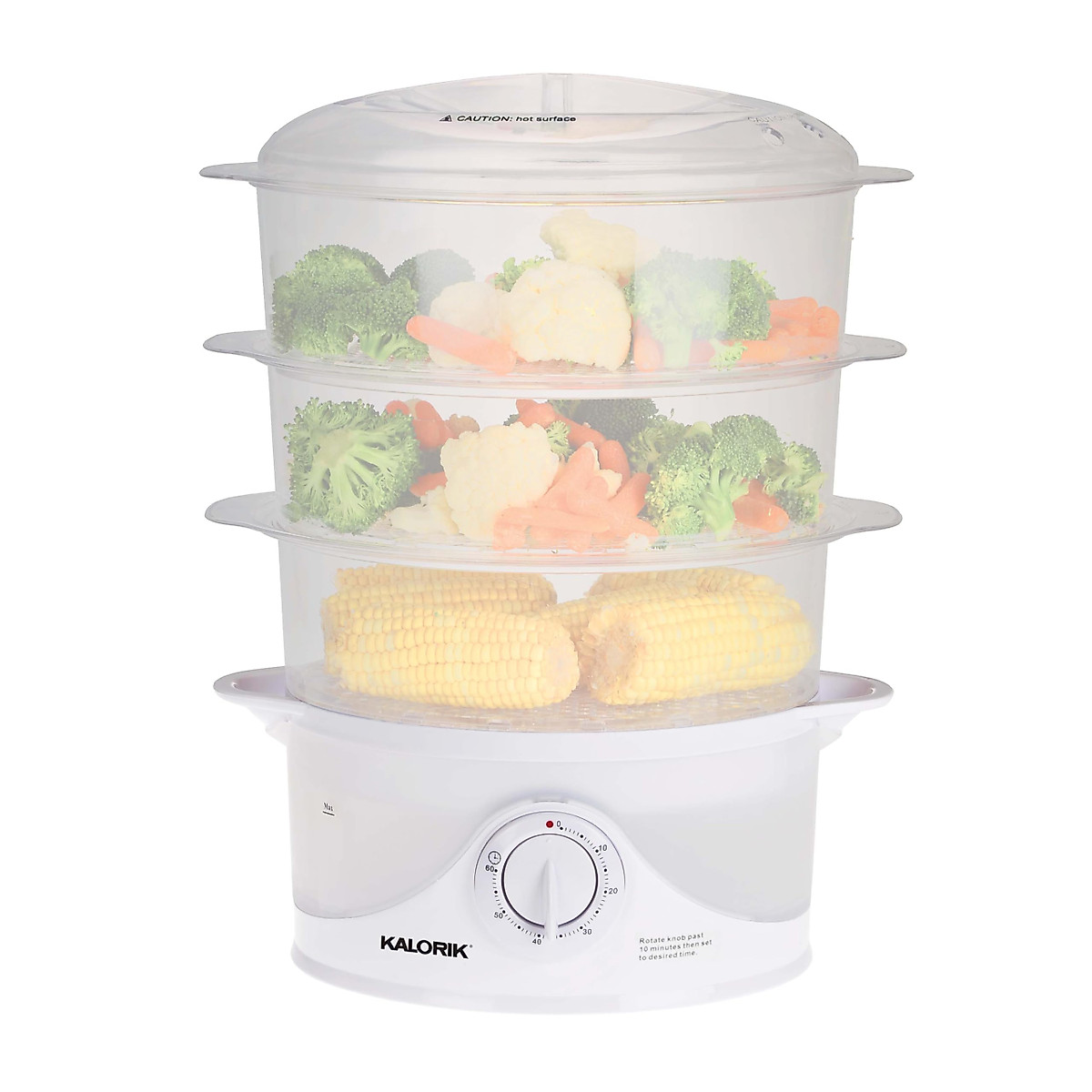 Kalorik Food Steamer, White