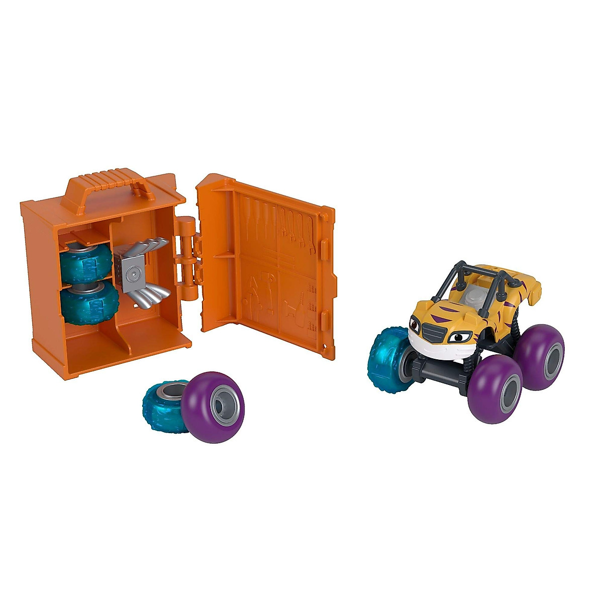 Fisher-Price Nickelodeon Blaze & the Monster Machines Tune-Up Tires, Stripes